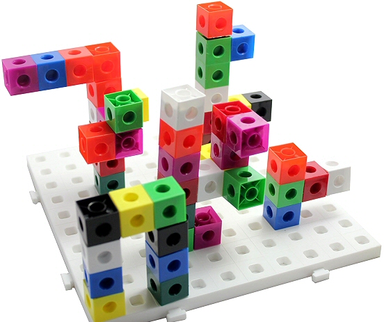Connect a cube - base board - Play2Learn
