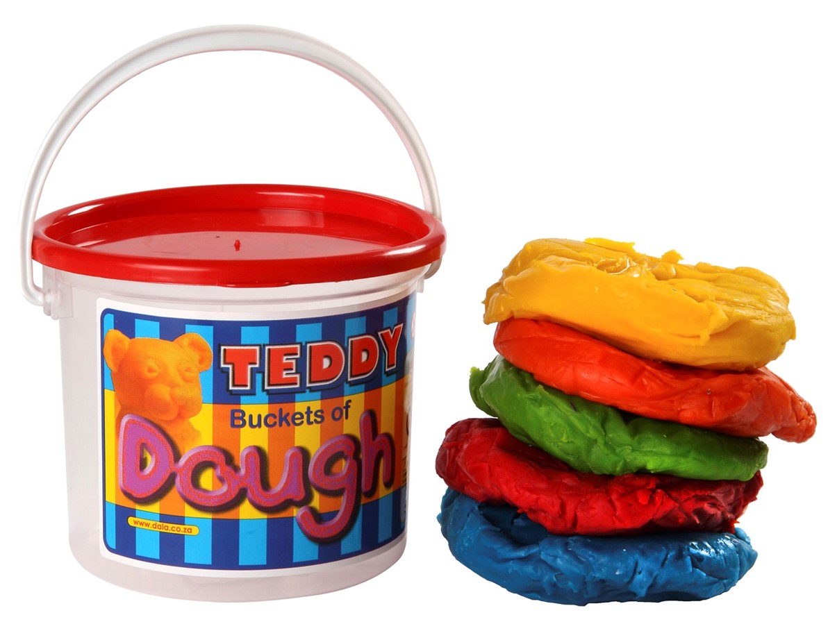 Teddy dough - bold colours - Play2Learn