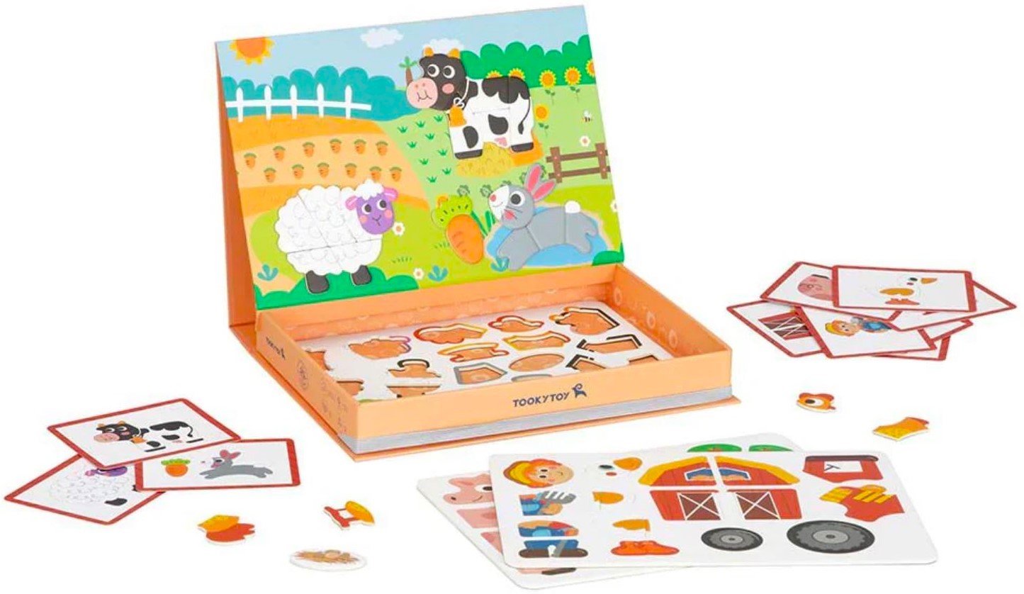 Magnetic box - Farm - Play2Learn